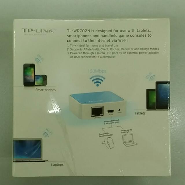 TP-LINK 150Mbps Wireless N Nano Router , Computers & Tech, Parts ...