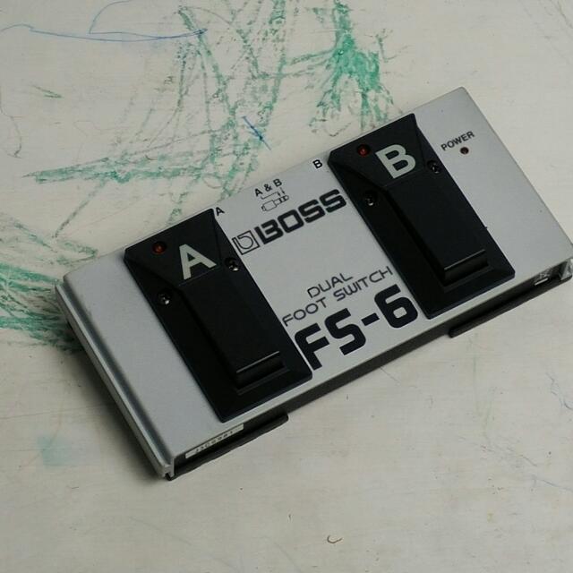 Boss Dual Foot Switch FS-6, Hobbies & Toys, Music & Media, Music ...