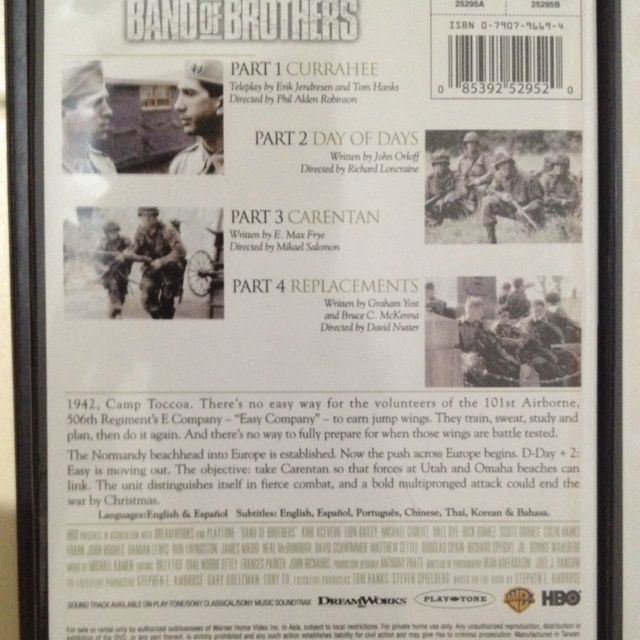 Band Of Brothers DVD Set, Everything Else on Carousell