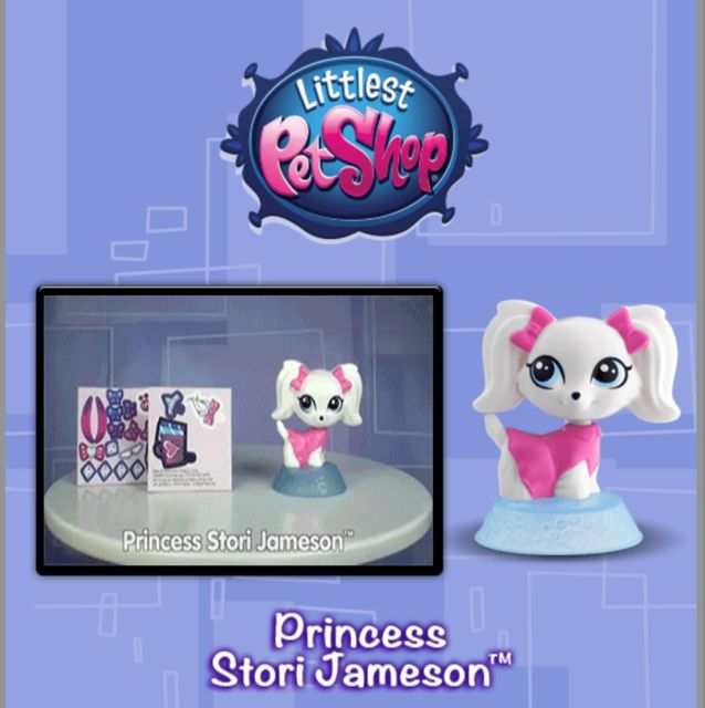 McDonald's Littlest Pet Shop Princess Stori Jameson, Hobbies & Toys ...