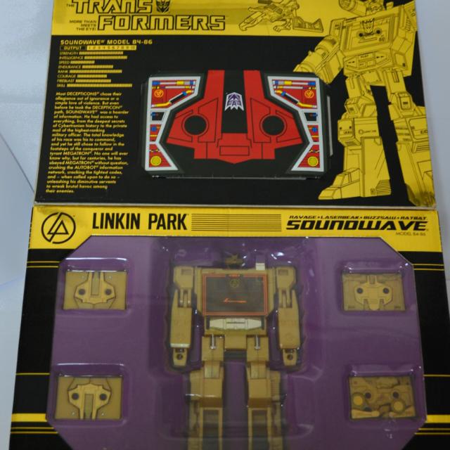 Brand New Limited Edition Linkin Park Transformer, Soundwave, Hobbies ...