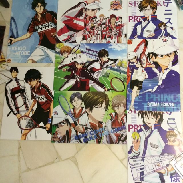New Prince Of Tennis Embossed Poster, Hobbies & Toys, Memorabilia ...