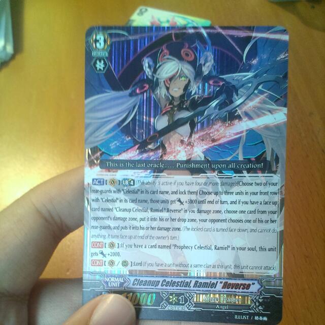 Vanguard! Cleanup Celestial, Ramiel "Reverse", Hobbies & Toys, Toys ...