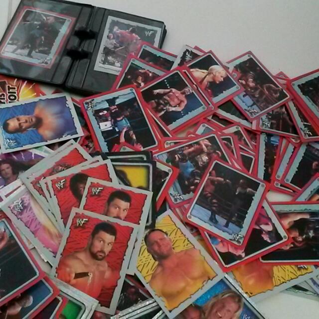 Old WWE/WWF Sticker Collection, Hobbies & Toys, Memorabilia ...