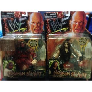 WWF Maximum Sweat Figures (Kane & Undertaker), Hobbies & Toys, Toys ...