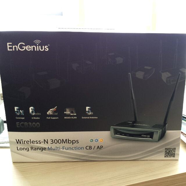 EnGenius ECB300 Access Point/Client Bridge, Computers & Tech, Parts ...