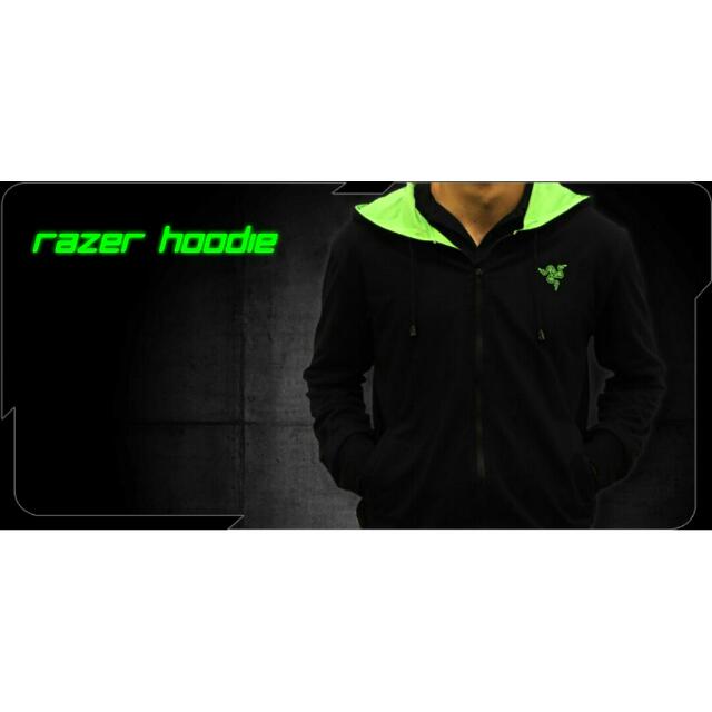 Razer Black Hoodie M Size, Men's Fashion, Tops & Sets, Hoodies on Carousell