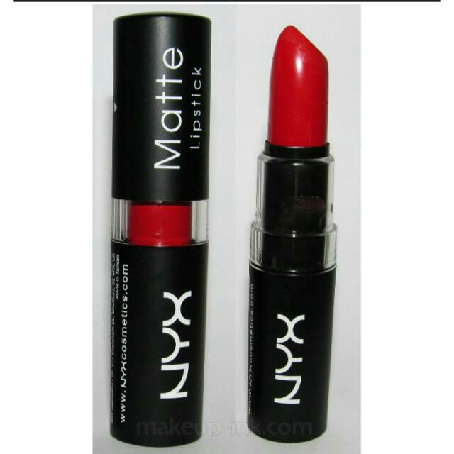 NYX Matte Perfect Red Lipstick, Beauty & Personal Care, Face, Face Care ...