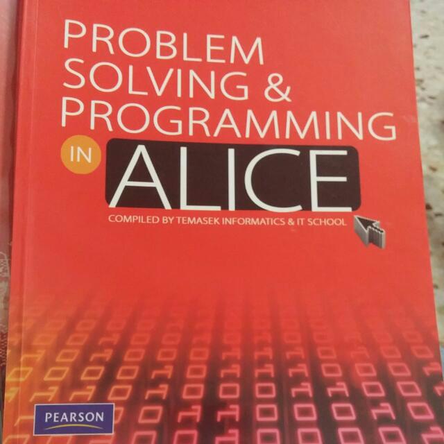 Problem Solving & Programming in ALICE, Hobbies & Toys, Books ...