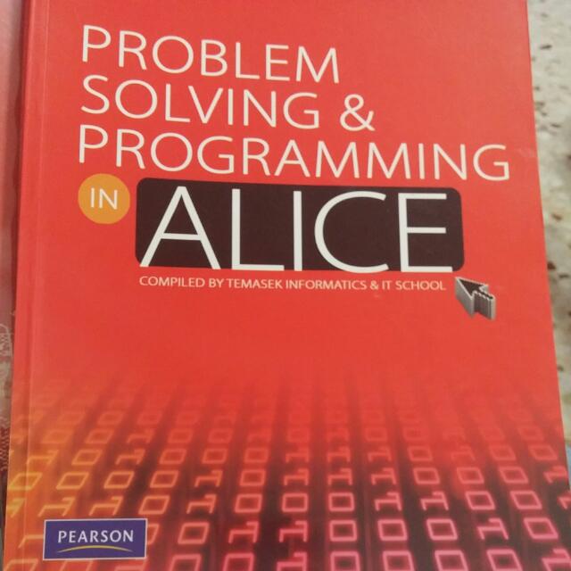 Problem Solving & Programming in ALICE, Hobbies & Toys, Books ...