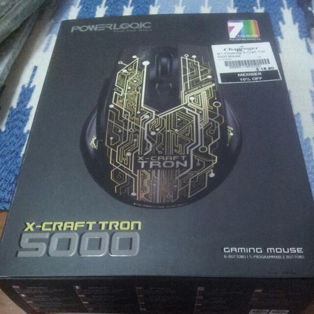 Powerlogic X Crafttron 5000 Gaming Mouse, Computers & Tech, Parts ...