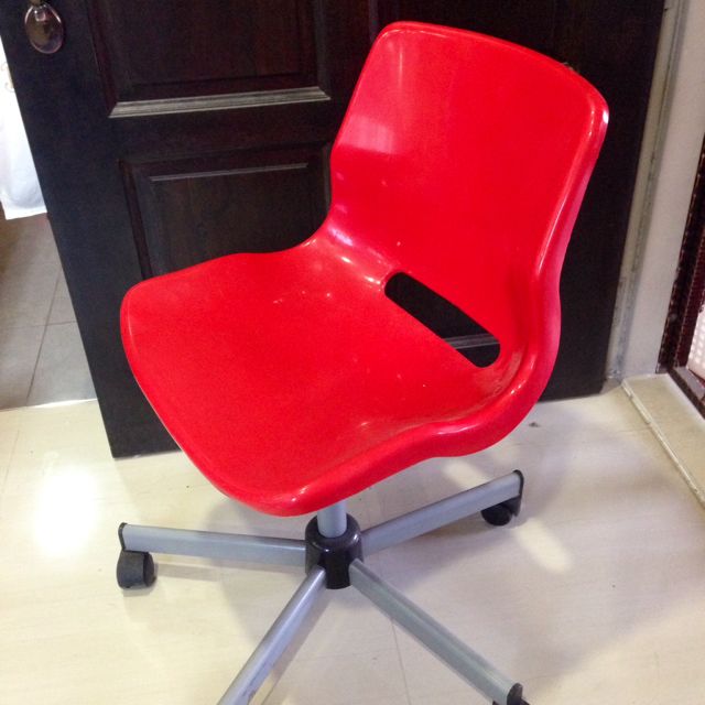 IKEA Swivel Chair "SNILLE", Furniture & Home Living, Furniture, Chairs ...