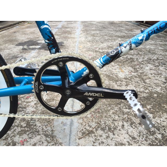 Mini Velo, Triple Triangle Frame Design Chromoly 20" Wheel, Sports ...