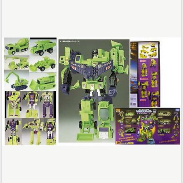 Transformers Takara Encore 20 Devastator Giftset + XTransbots XP-1 ...