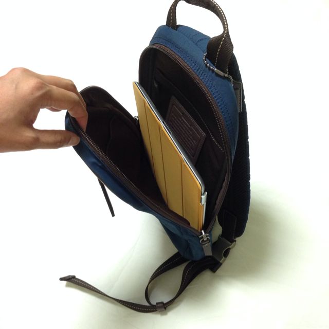 Coach Varick Nylon Sling Bag, Men's Fashion, Bags, Sling Bags on Carousell