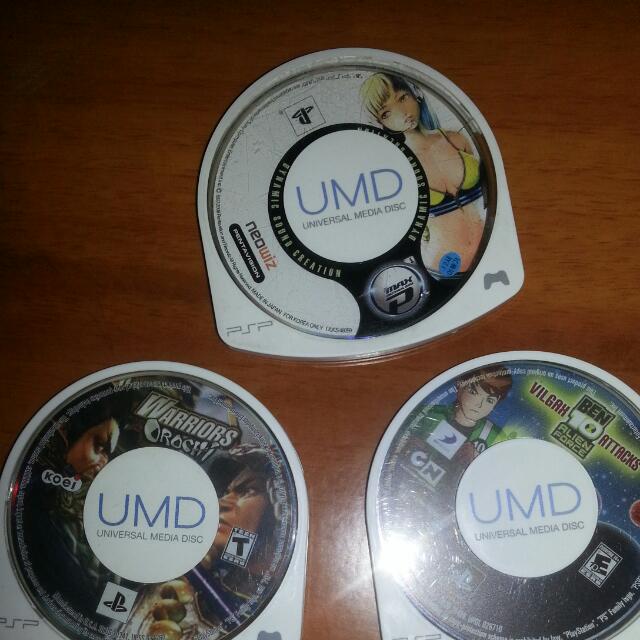 Psp Umd, Hobbies & Toys, Toys & Games on Carousell