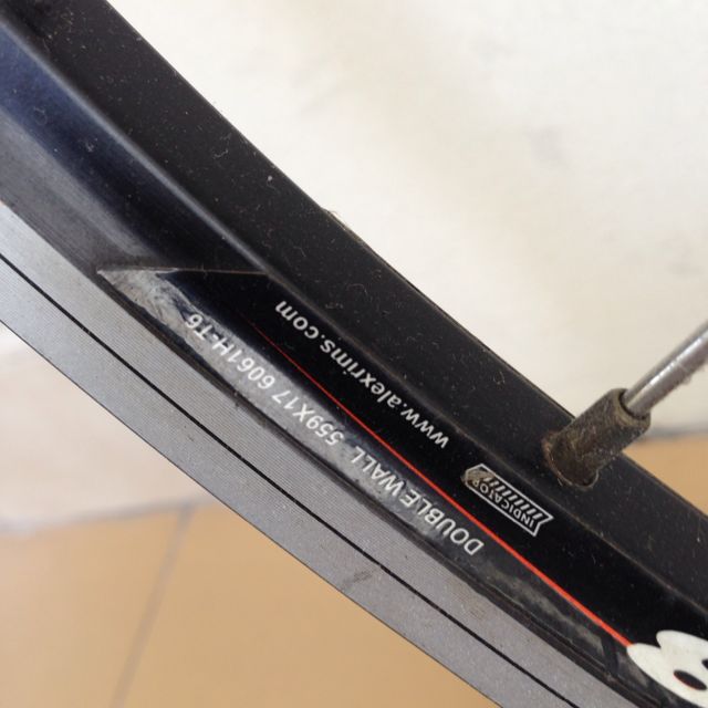 Alex Rim Ace 18 Rear Rim With 8 Speed Cassette, Sports Equipment ...