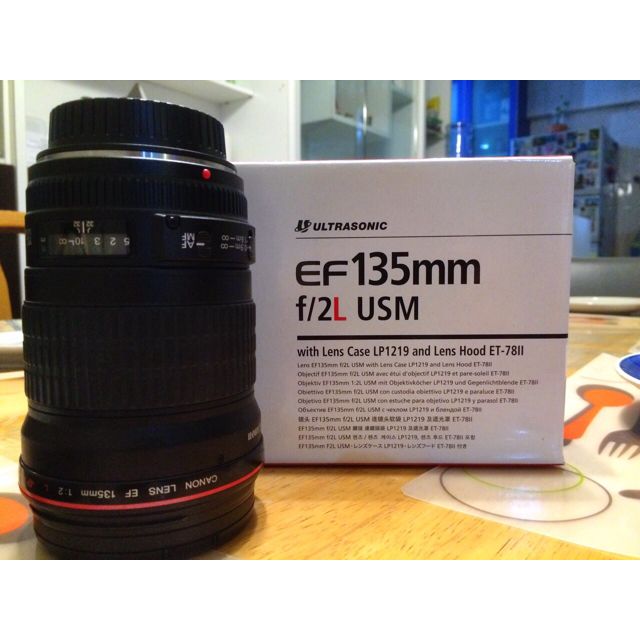 Canon EF 135mm F/2L USM, Photography, Cameras on Carousell