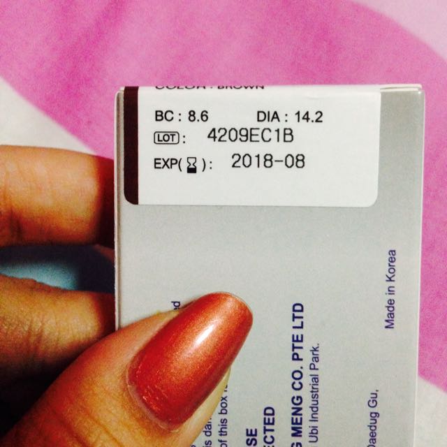 Eyecon Color Contact Lens, Beauty & Personal Care, Face, Face Care on ...