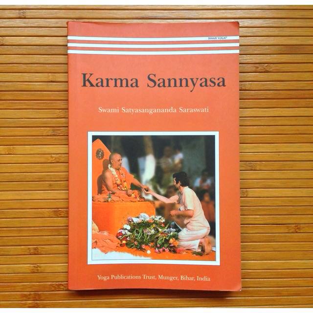 Rare yoga book: Karma Santana by Sri Swami Satyananda Saraswati and ...