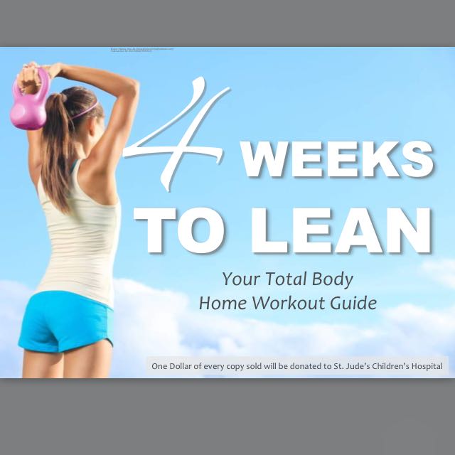 4 Weeks To Lean Workout + Meal Plan Guide, Sports Equipment, Exercise ...