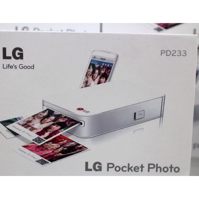 LG Pocket Photo Printer PD233 (Brand New), Mobile Phones & Gadgets ...