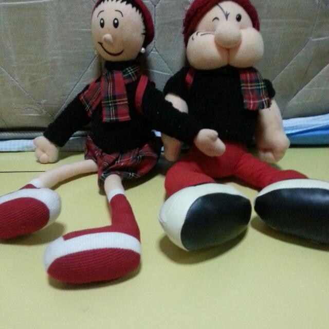 Popeye And Oliver Oyl, Hobbies & Toys, Toys & Games on Carousell