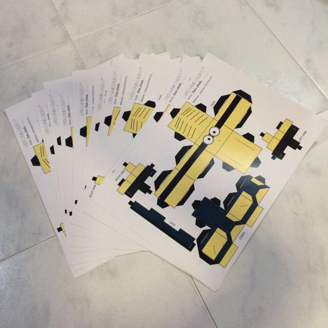 CUBEECRAFT MINION CUTOUTS!, Everything Else on Carousell