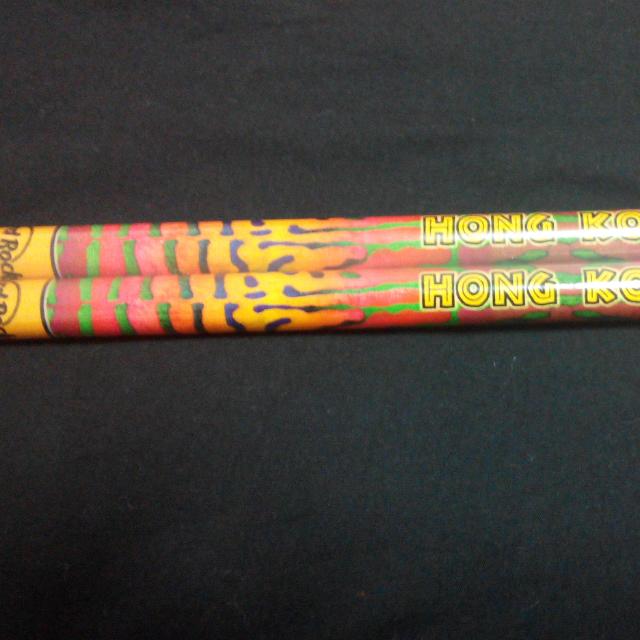 Hard Rock Cafe Hong Kong Art Drum Stick, Hobbies & Toys, Music & Media ...