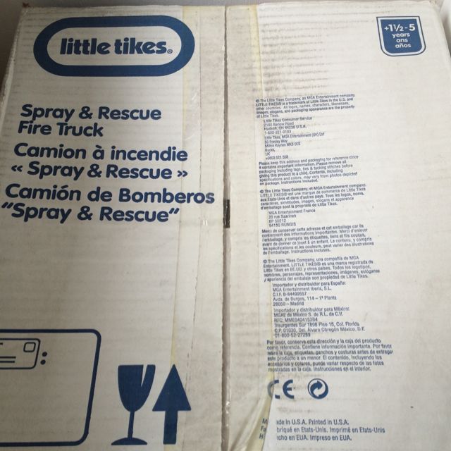 Little Tikes Fire Engine, Hobbies & Toys, Toys & Games on Carousell