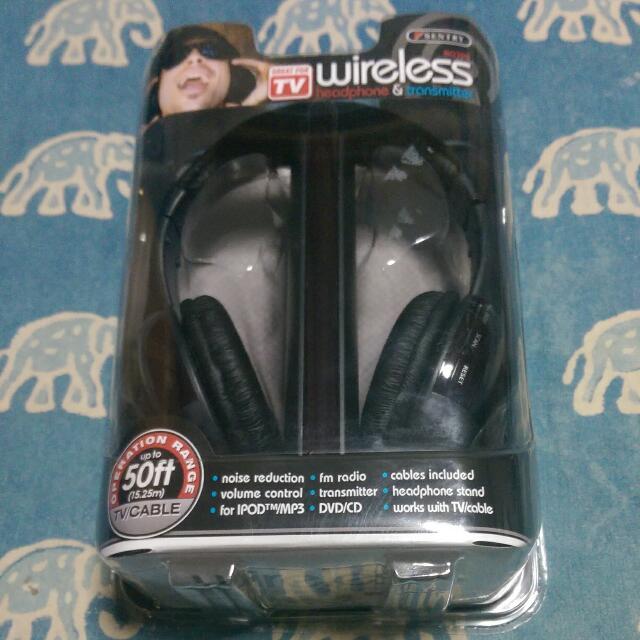 Sentry HO700 Wireless Headphone And Transmitter, Computers & Tech ...