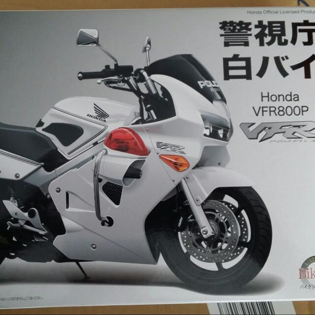 (Reserved) 1/12 Scale Honda VFR800 Police Bike By Fujimi, Hobbies & Toys, Toys & Games on Carousell