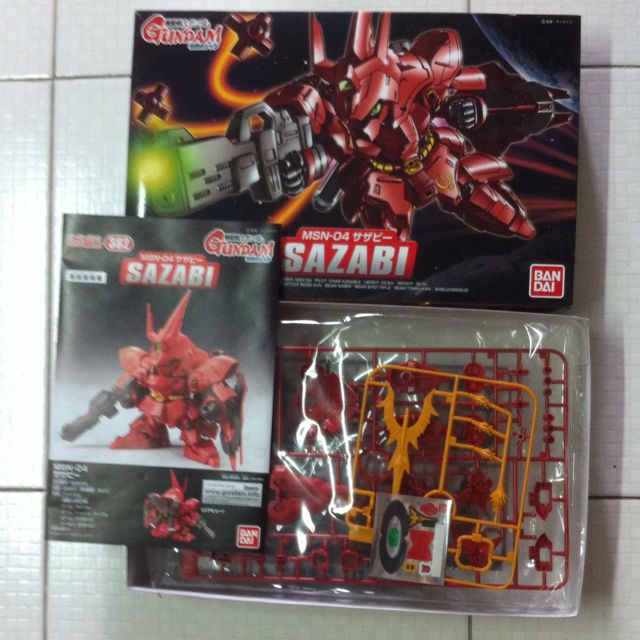 Sazabi sd, Hobbies & Toys, Toys & Games on Carousell
