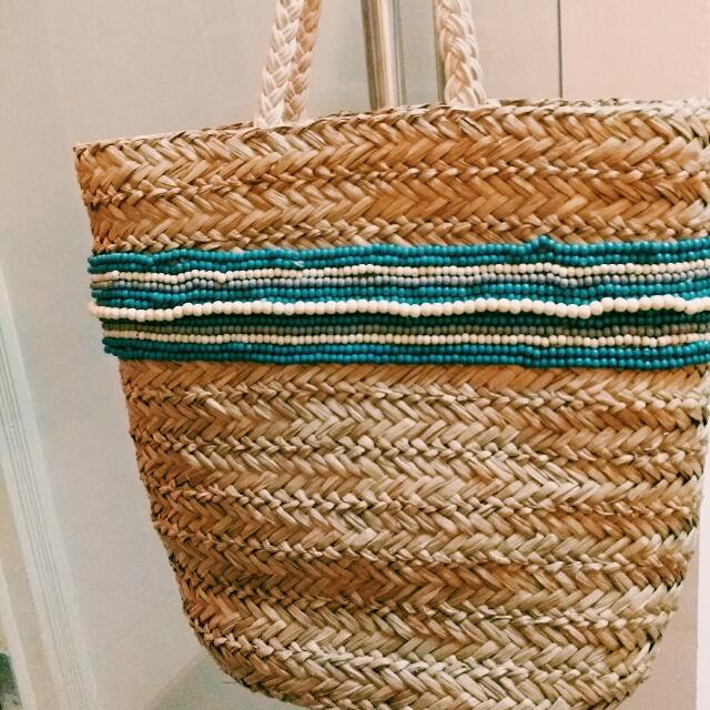 AUTHENTiC ROXY BEACH BAG, Women's Fashion, Bags & Wallets, Tote Bags on ...