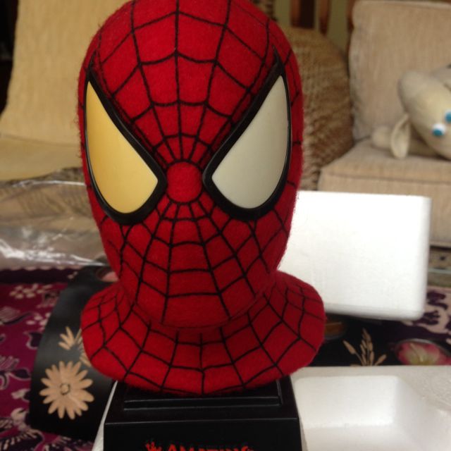Master Replicas The Amazing Spiderman Mask Scaled Replica Statue ...