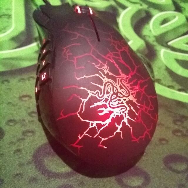Razer Naga Molten Special Edition Expert MMO Gaming Mouse , Computers ...