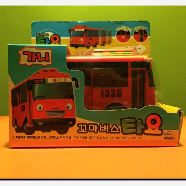 Tayo Bus Series Toys, Ghani The Red Bus, Hobbies & Toys, Toys & Games ...