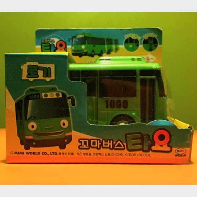 Tayo Bus Series Toys, Rogi The Green Bus, Hobbies & Toys, Toys & Games ...