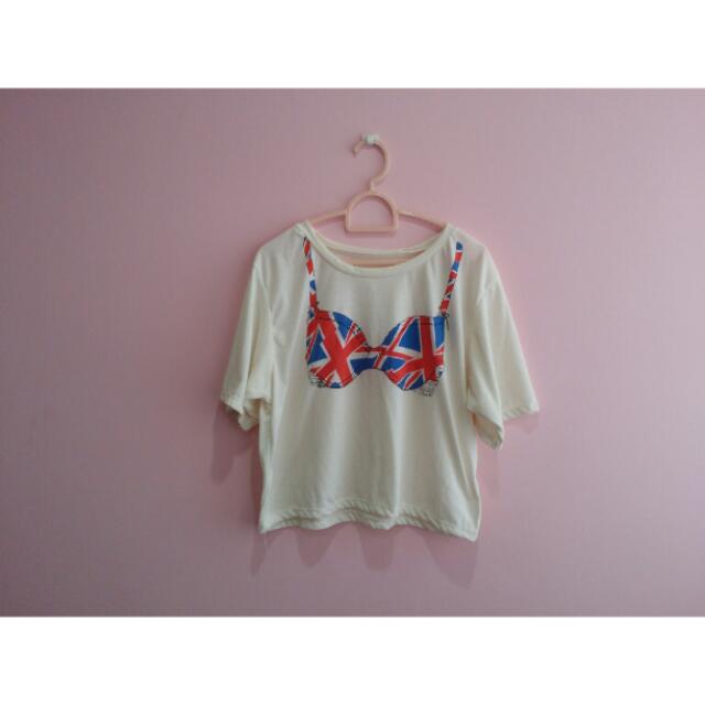 England Flag Bra Crop , Women's Fashion, Tops, Sleeveless on Carousell