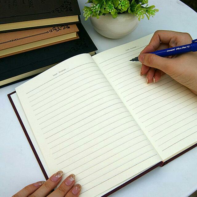 Simple Classic Diary , Hobbies & Toys, Stationery & Craft, Stationery ...