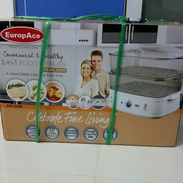 EuropAce 2-In-1 steamer, TV & Home Appliances, Irons & Steamers on ...