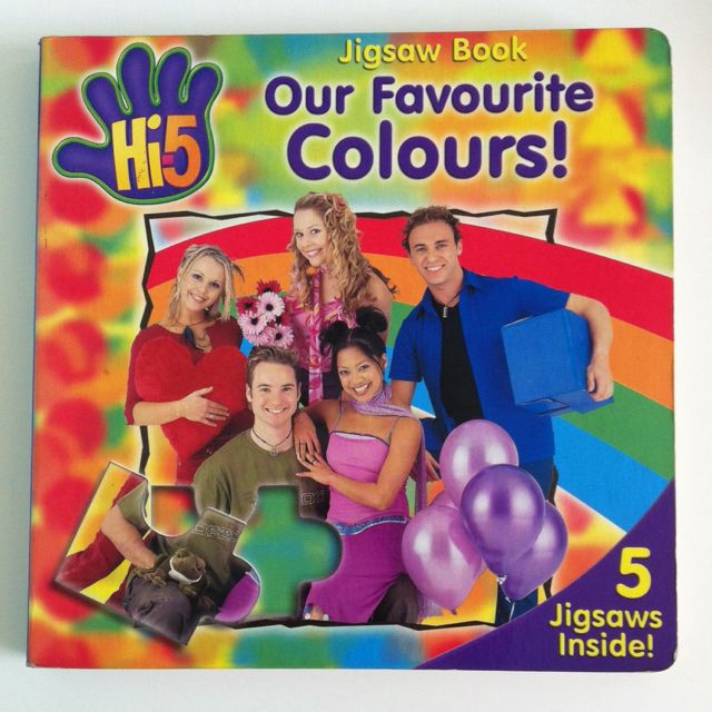 Hi5 Jigsaw Book On Colors, Hobbies & Toys, Toys & Games on Carousell