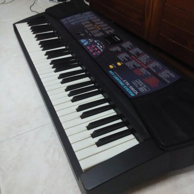 Casio Keyboard Piano, Hobbies & Toys, Music & Media, Musical ...