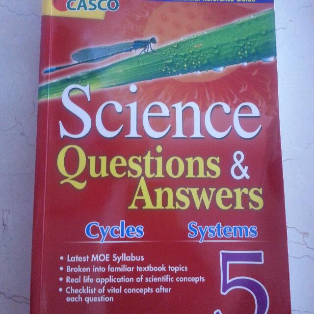 Primary 5 Science Questions & Answers Book (Cycles), Hobbies & Toys ...