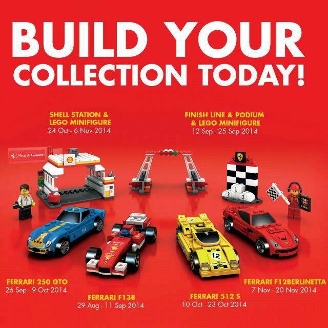 Shell LEGO. Finish Line & Podium & Lego Mini Figurine, Hobbies & Toys ...