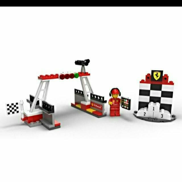 Shell LEGO. Finish Line & Podium & Lego Mini Figurine, Hobbies & Toys ...