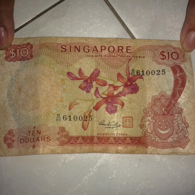 Singapore Antique $10 notes, Hobbies & Toys, Memorabilia & Collectibles ...