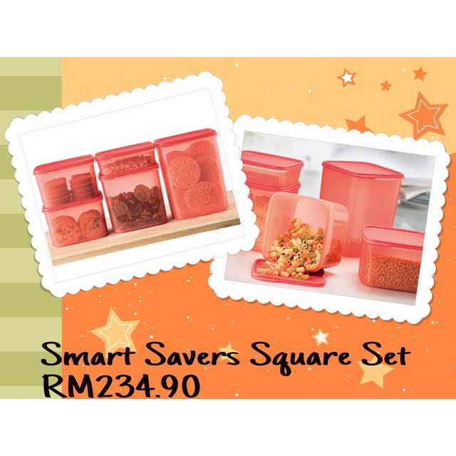 Tupperware Smart Savers, Furniture & Home Living, Kitchenware ...
