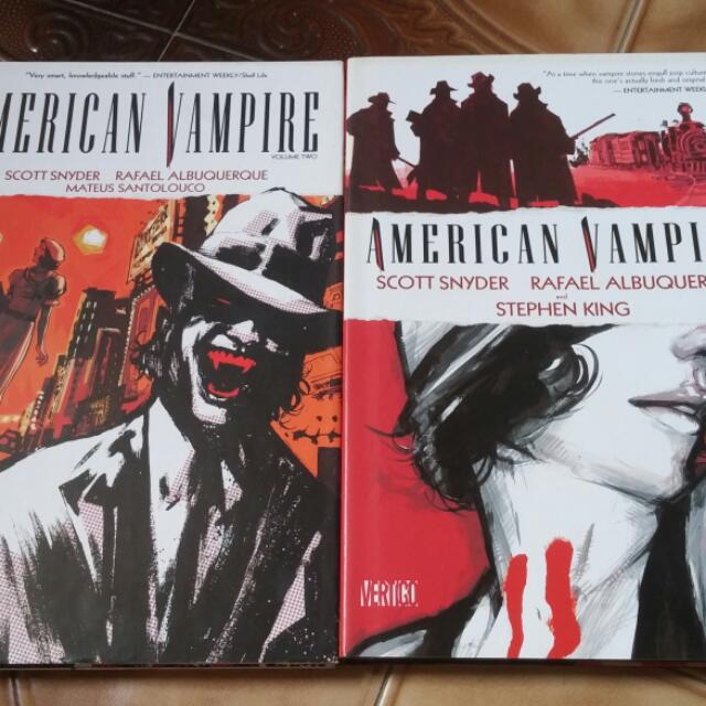DC Vertigo Comics Amercian Vampire Volume 1 To 5 Hardcover Scott Snyder ...