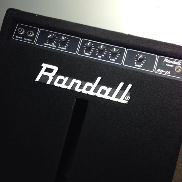 Randall RB-35 Bass Amplifier~ USED Four Year Old, Hobbies & Toys, Music ...